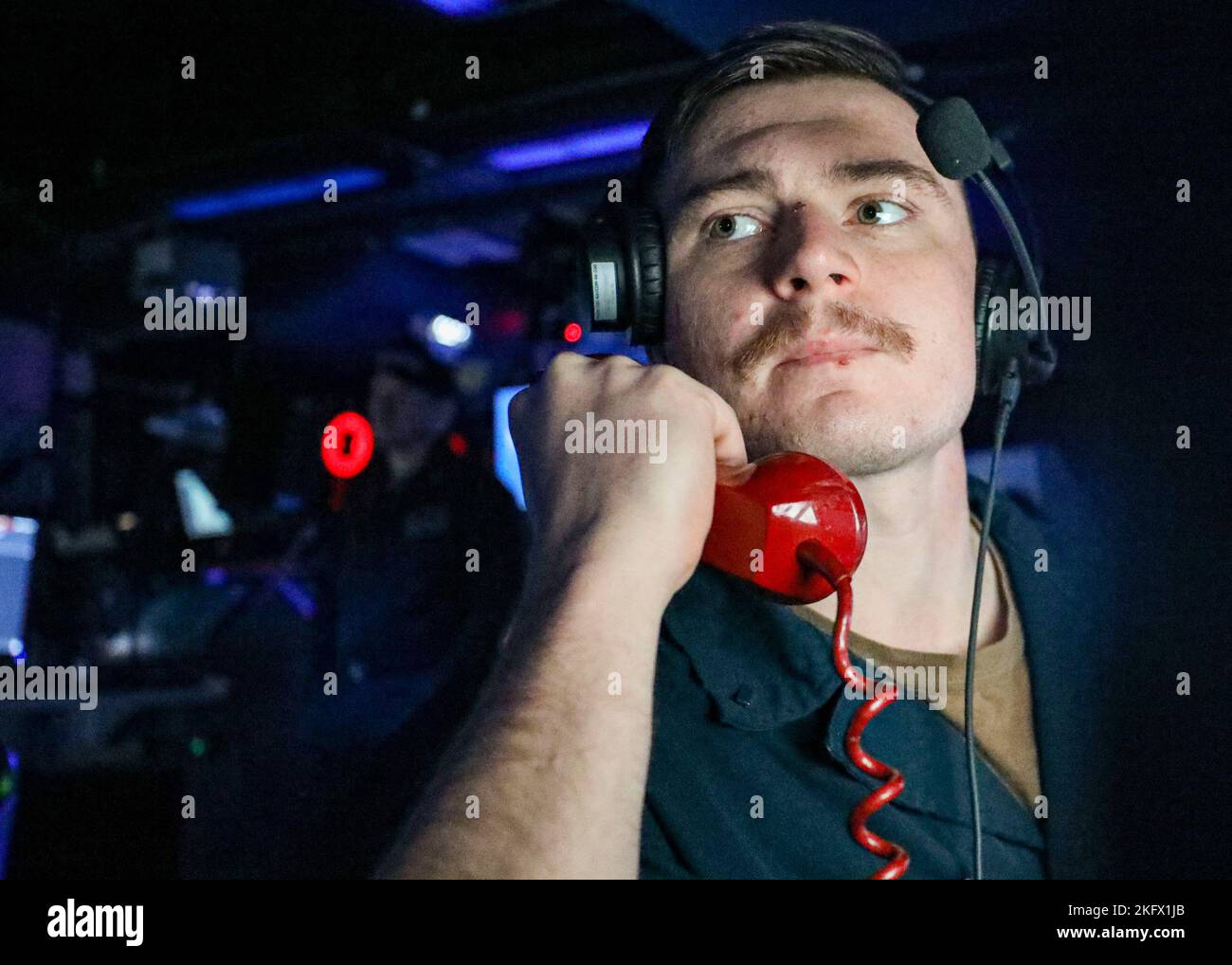 NORTH PACIFIC OCEAN (Oct. 12 2022) Lt. j.g. Bogdan Shcherbyna, from ...