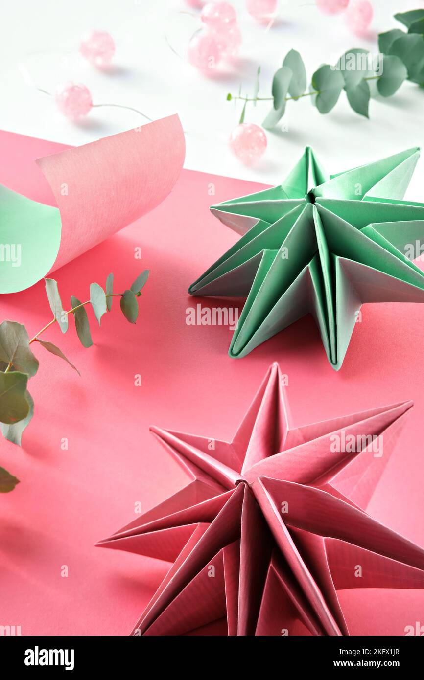 Origami diy hi-res stock photography and images - Alamy