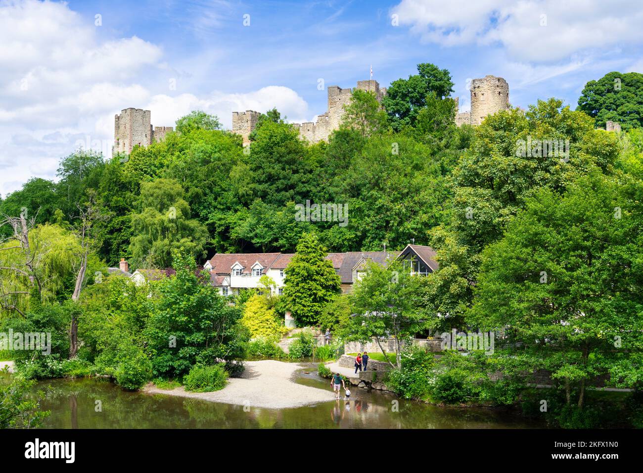 Dinham weir house hotel hi-res stock photography and images - Alamy