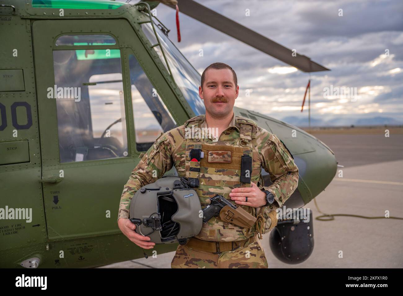 Capt. Patrick Phillips, 40th Helicopter Squadron chief of weapons and ...