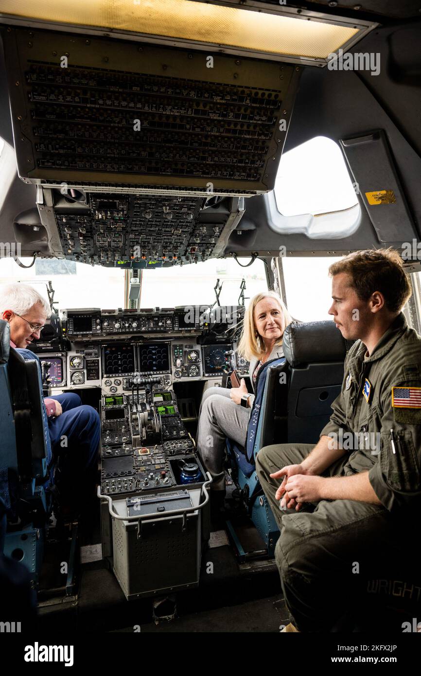 U.S. Air Force 1st Lt. Nicholas Armour, 89th Airlift Squadron pilot ...