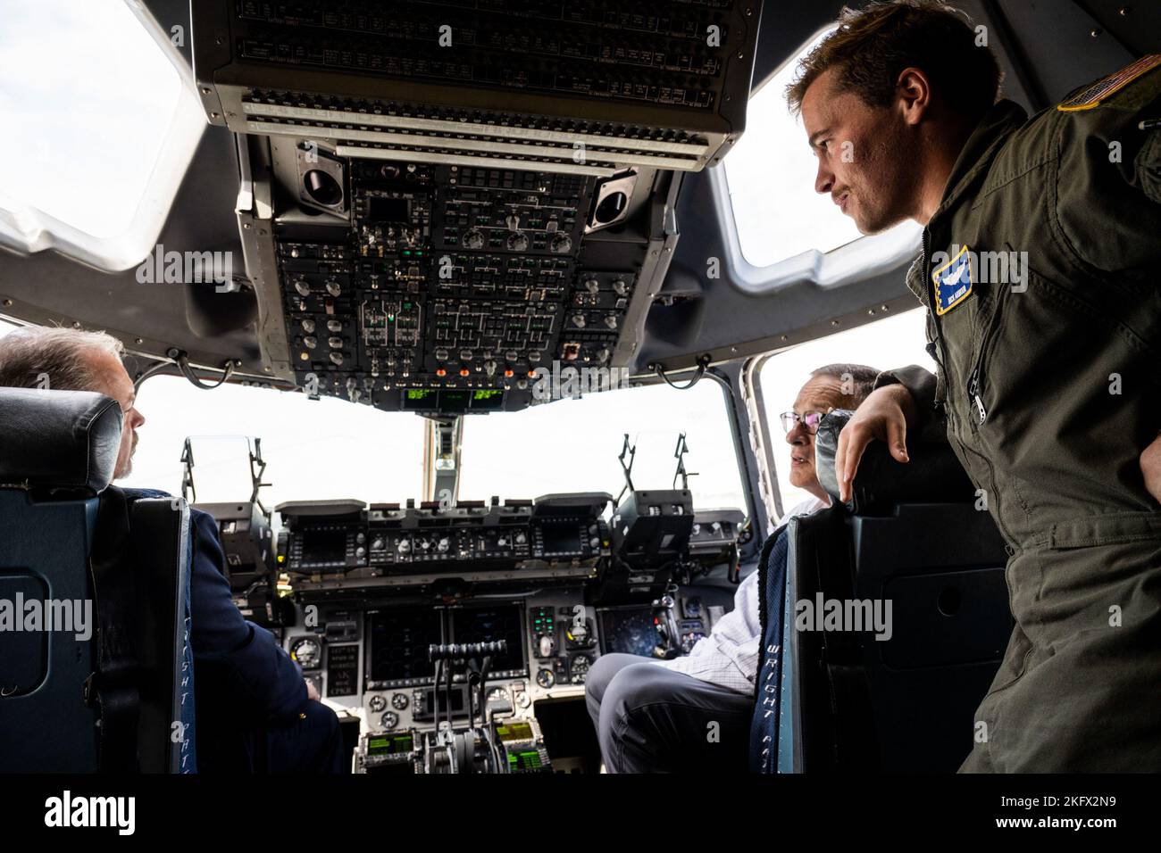 U.S. Air Force 1st Lt. Nicholas Armour, 89th Airlift Squadron pilot ...