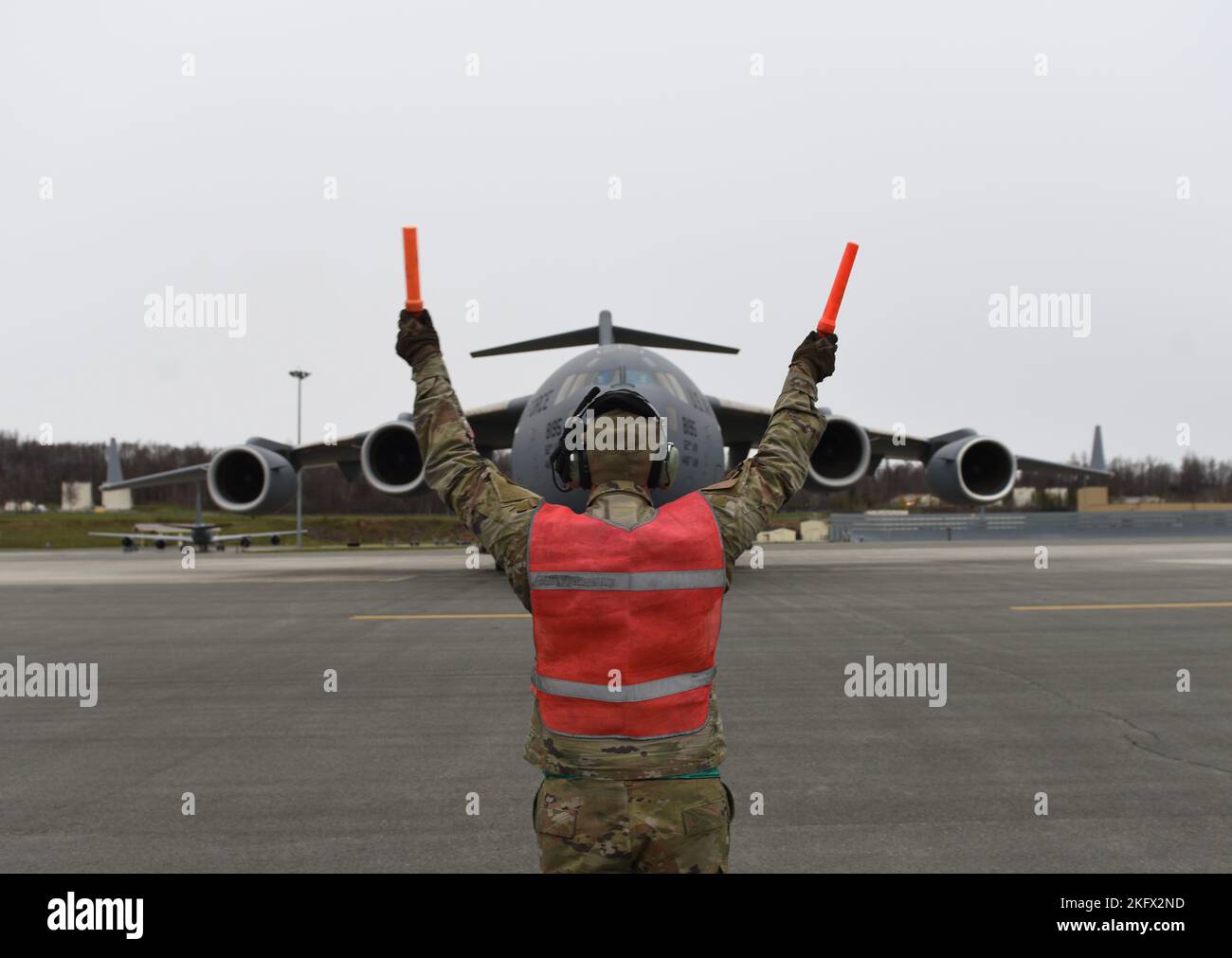 U.S. Air Force Senior Airman Michael Braddock, 62d Aircraft Maintenance ...