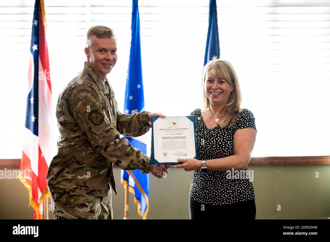 U.S. Air Force Maj. Nathan Thomsen, 788th Civil Engineering Squadron ...