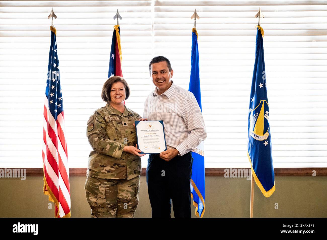 U.S. Air Force Lt. Col. Dale Harrell, 88th Medical Group commander ...