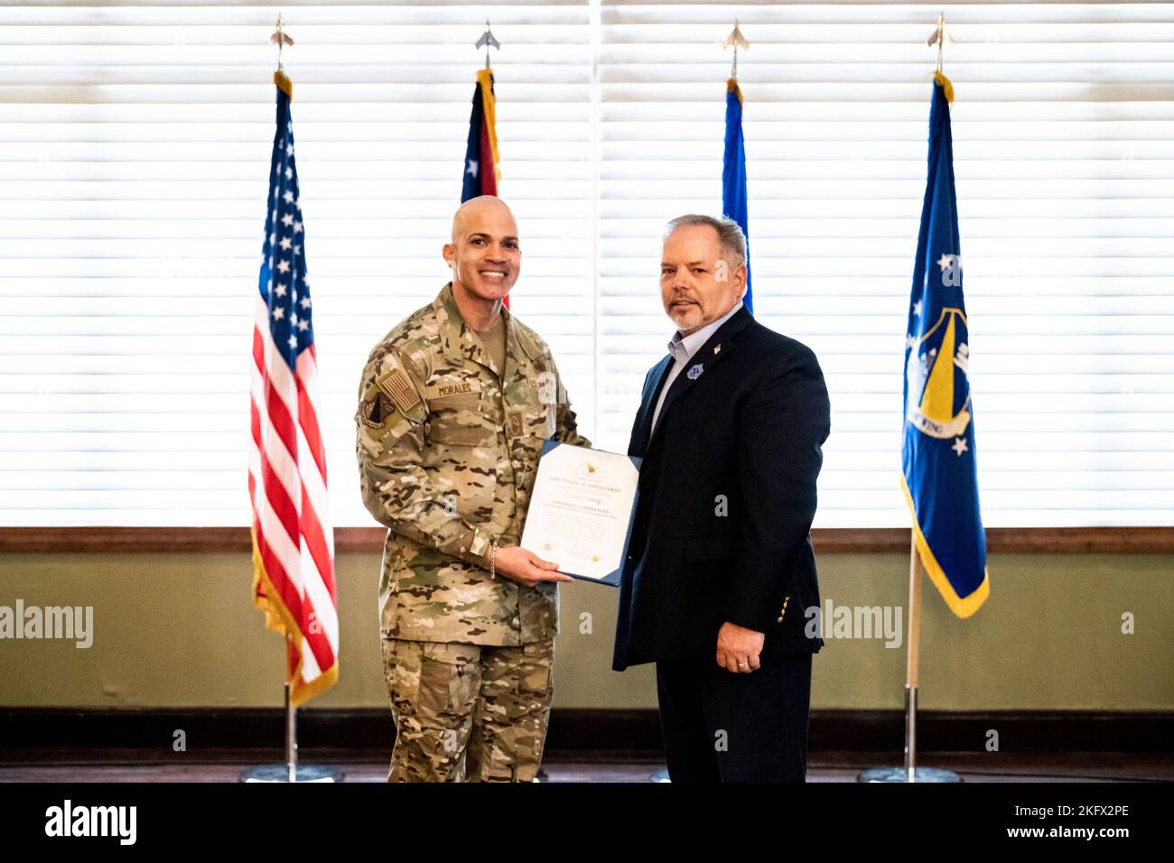 U.S. Air Force CMsgt. Lloyd Morales, 88th Air Base Wing Installation ...