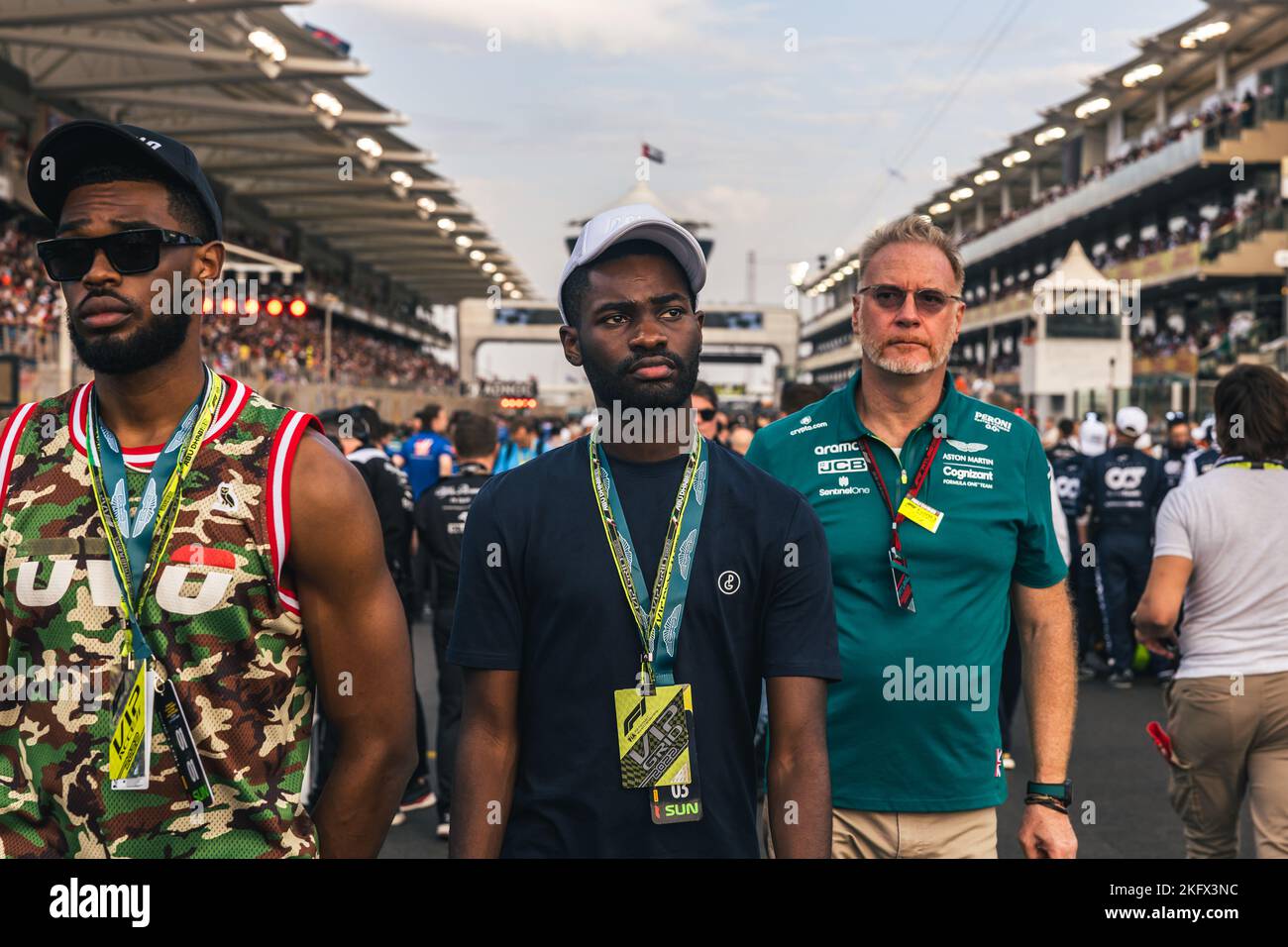 Abu Dhabi, Abu Dhabi. 20th Nov, 2022. Dave (GBR) Rapper on the grid. 20 ...