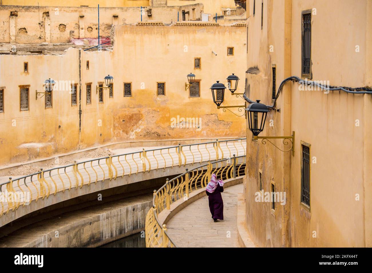 Fez in Morocco, famous for it's ancient medina Stock Photo - Alamy