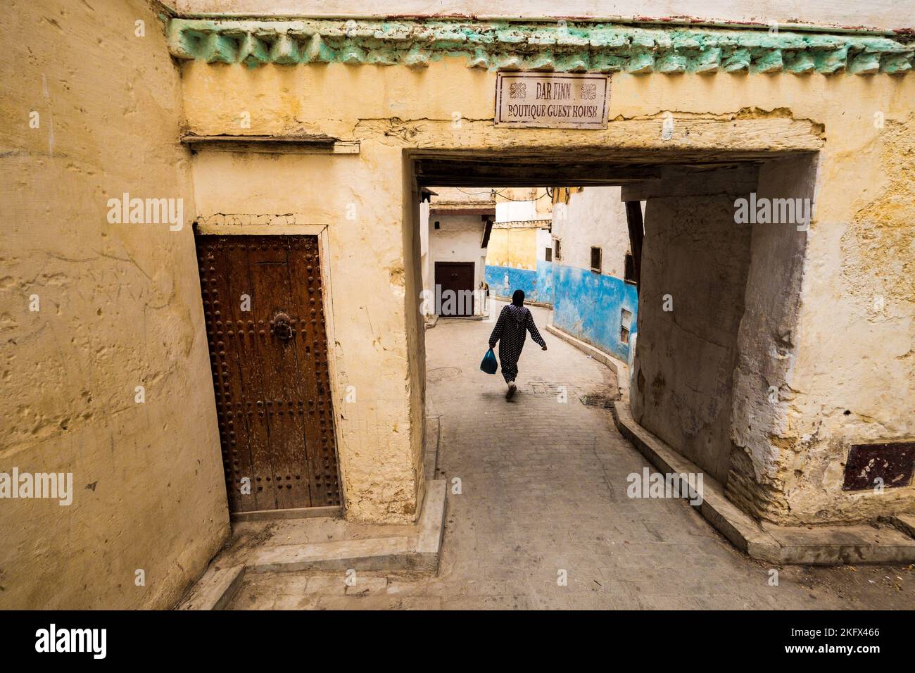Fez in Morocco, famous for it's ancient medina Stock Photo - Alamy