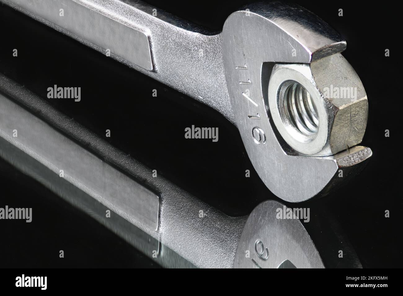 Adjustable wrench nut bolt hi-res stock photography and images - Alamy