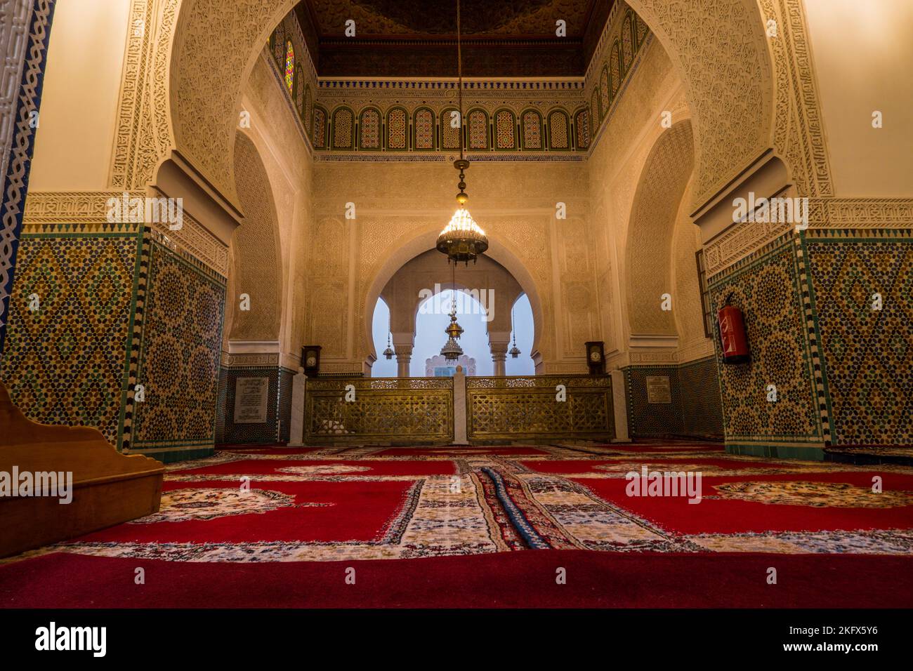 Mausoleum of Moulay Ismail in Meknes, one of Morocco's Imperial Cities ...