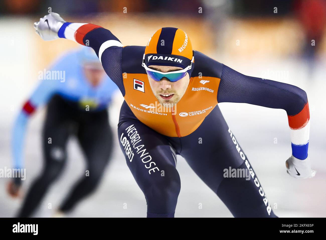 HERENVEEN - Bart Swings (BEL), Patrick Roest (NED) (lr) in action on ...