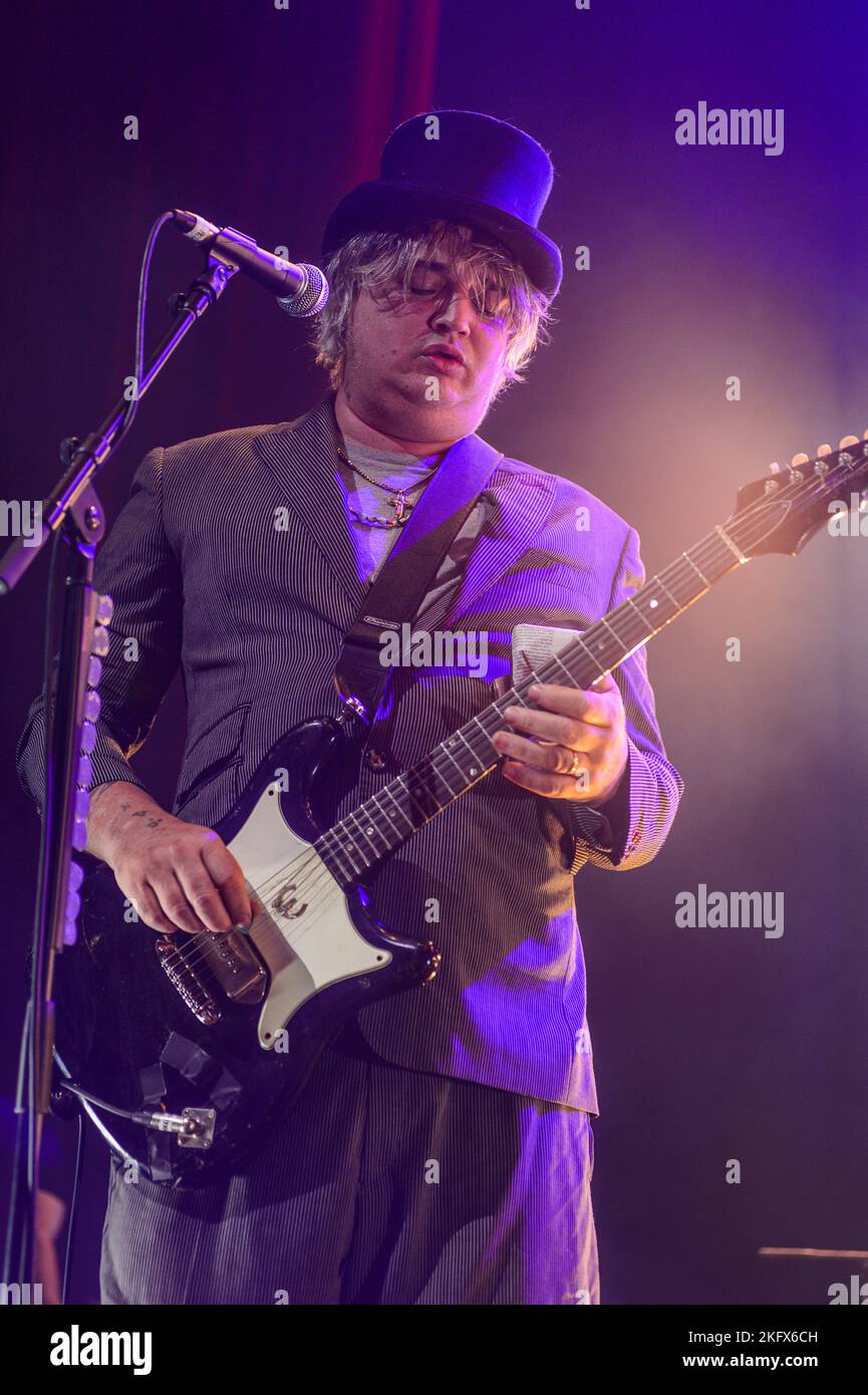 The British Rock Band The Libertines Performs Live In Brussels Le