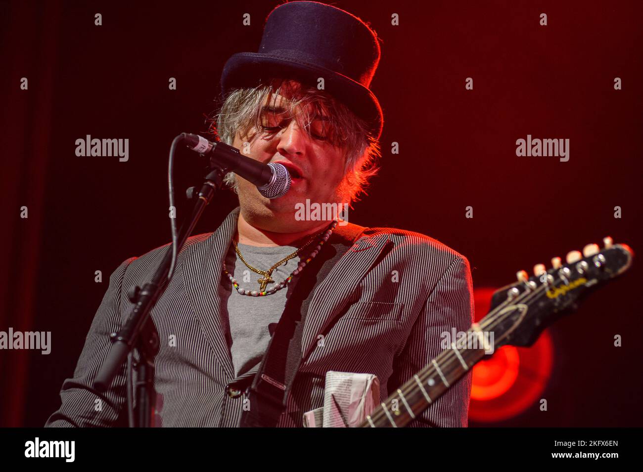The British Rock Band The Libertines Performs Live In Brussels Le