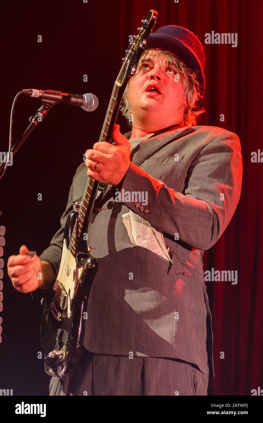 The British Rock Band The Libertines Performs Live In Brussels Le