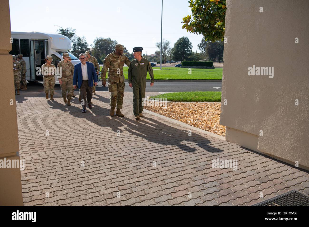 Second from right, U.S. Air Force Brig. Gen. Alfred K. Flowers, Jr ...