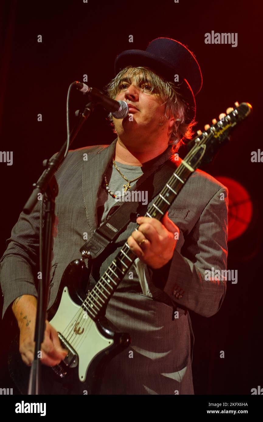 The British Rock Band The Libertines Performs Live In Brussels Le