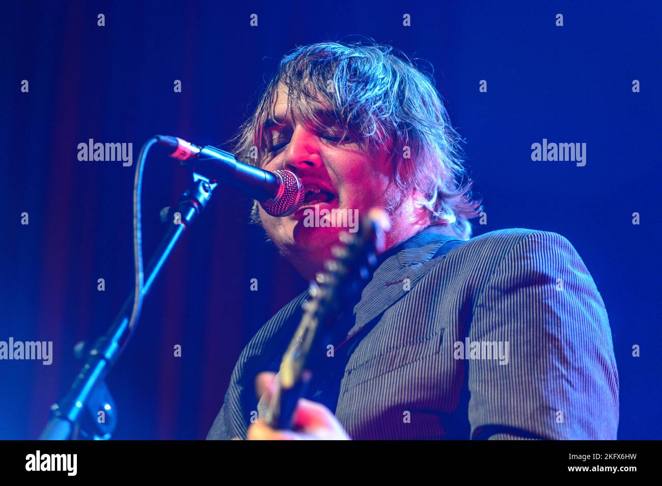 The British Rock Band The Libertines Performs Live In Brussels Le