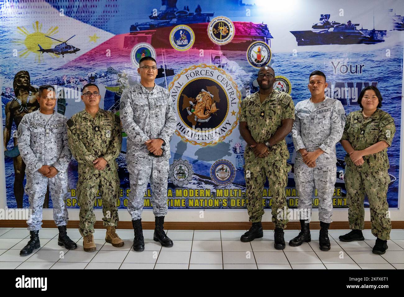 221013-N-DB724-1046 CEBU, Philippines (Oct. 13, 2022) Sailors from the ...