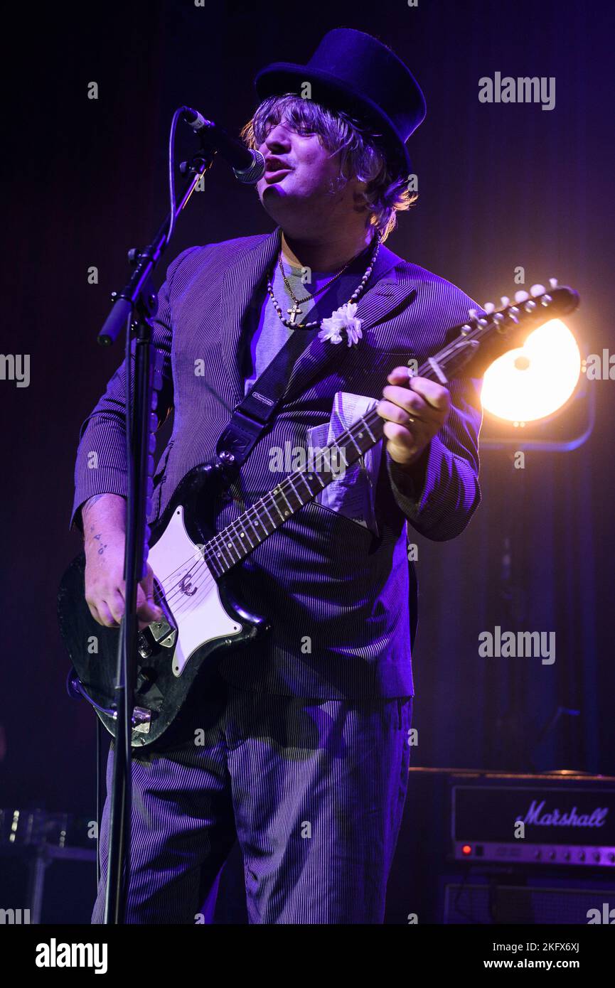 The British Rock Band The Libertines Performs Live In Brussels Le