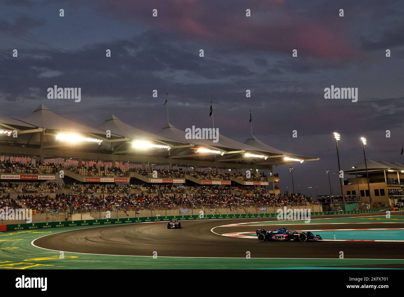 Abu Dhabi, Abu Dhabi. 20th Nov, 2022. Fernando Alonso (ESP) Alpine F1 ...