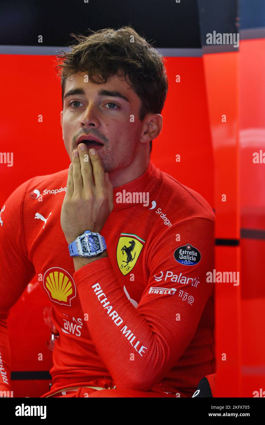 Abu Dhabi, Abu Dhabi. 20th Nov, 2022. Charles Leclerc (MON) Ferrari ...