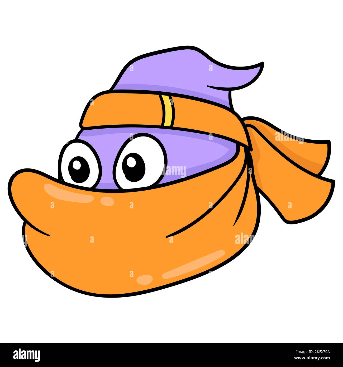 Purple ninja Stock Vector Images - Alamy