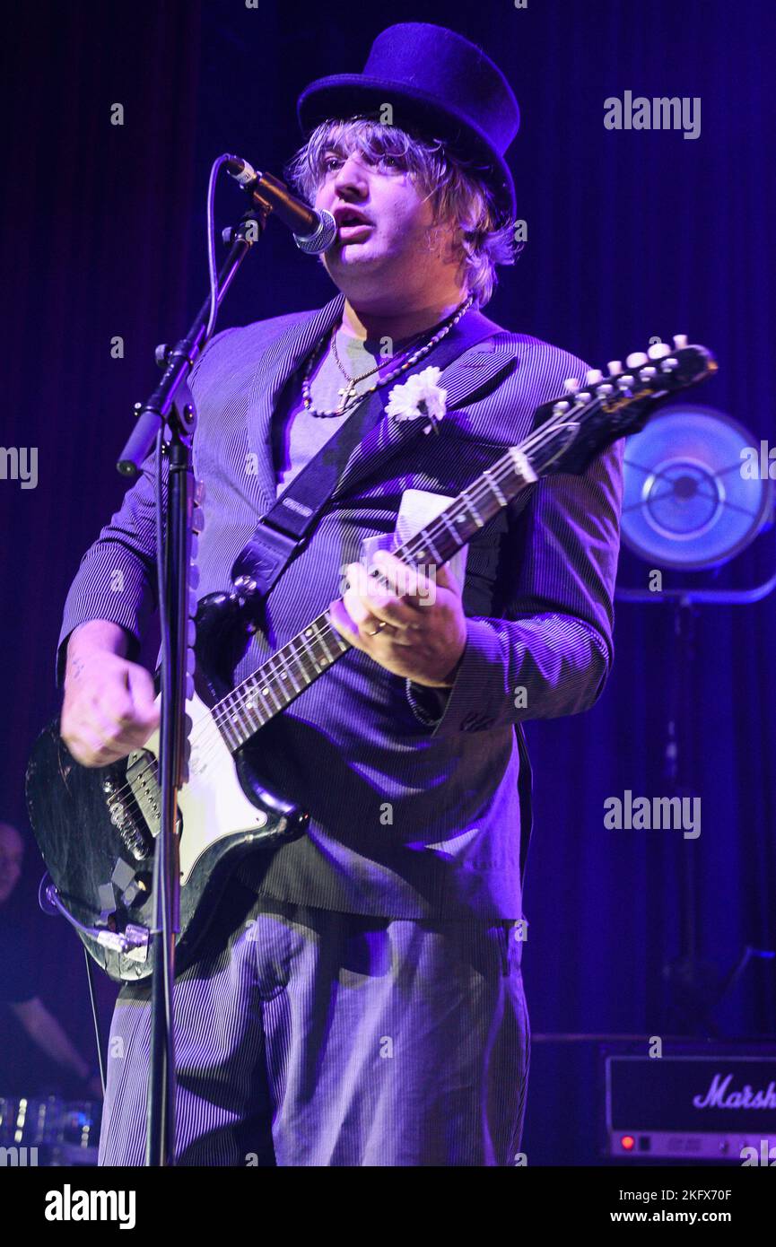 The British Rock Band The Libertines Performs Live In Brussels Le