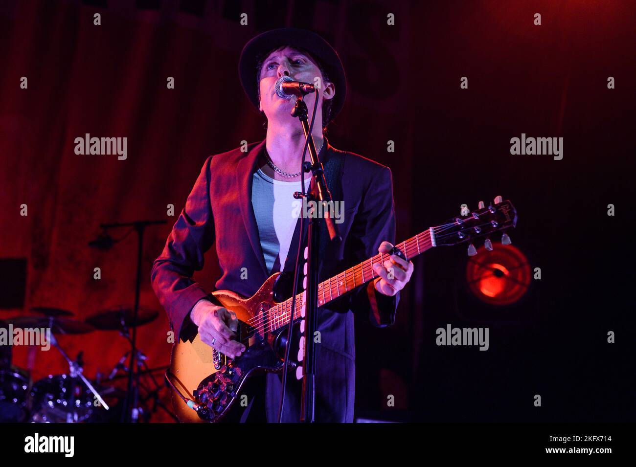The British Rock Band The Libertines Performs Live In Brussels Le