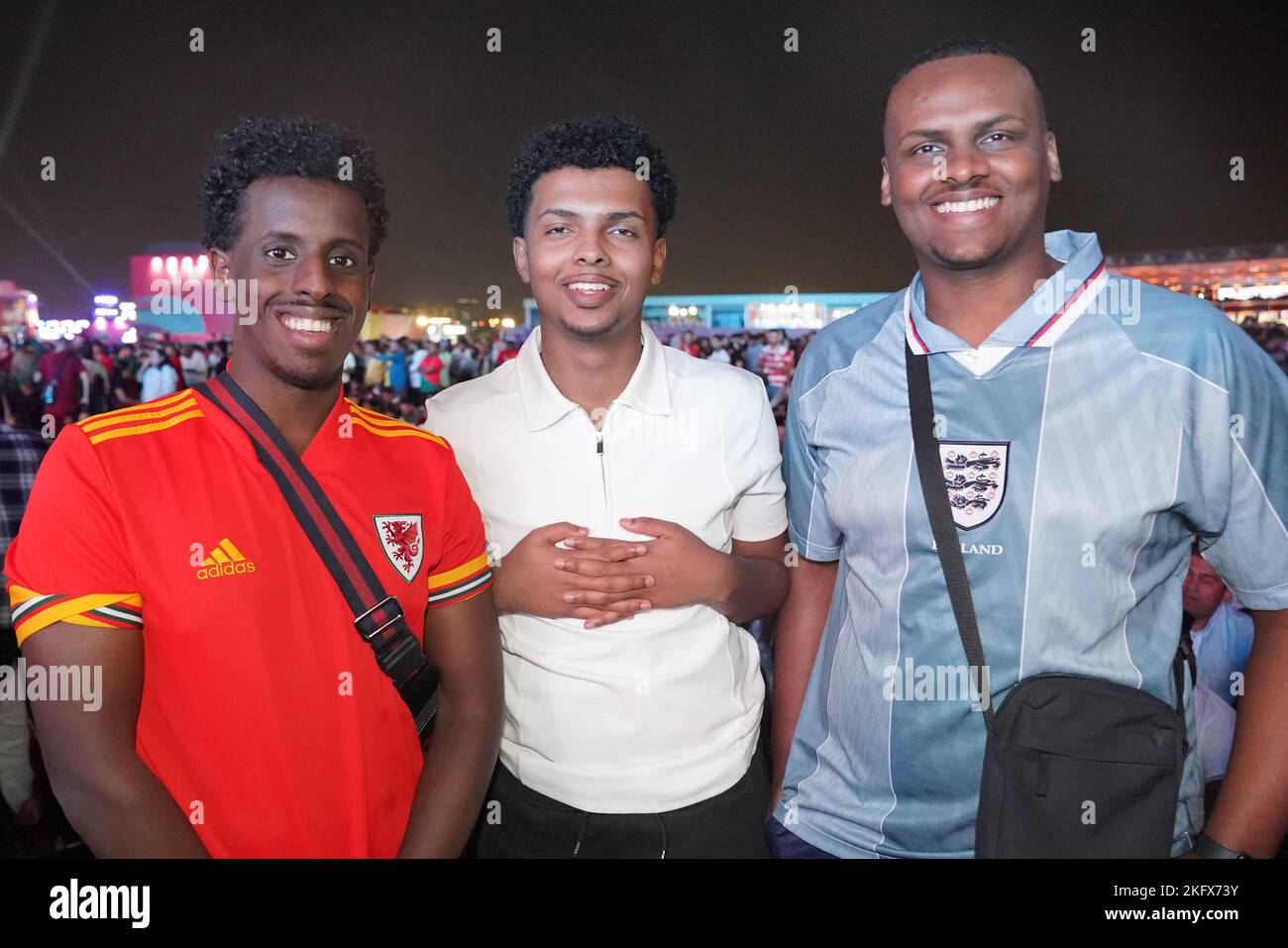 Jafar Said from Newport, Khalid Ali from Newport and Hamza Ali from ...