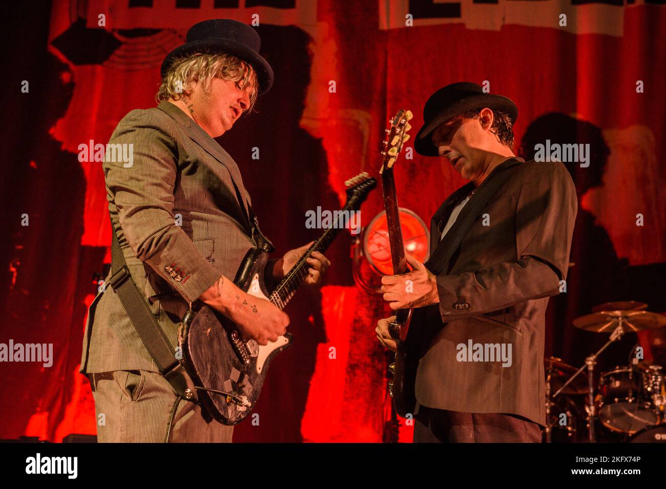 The British Rock Band The Libertines Performs Live In Brussels Le