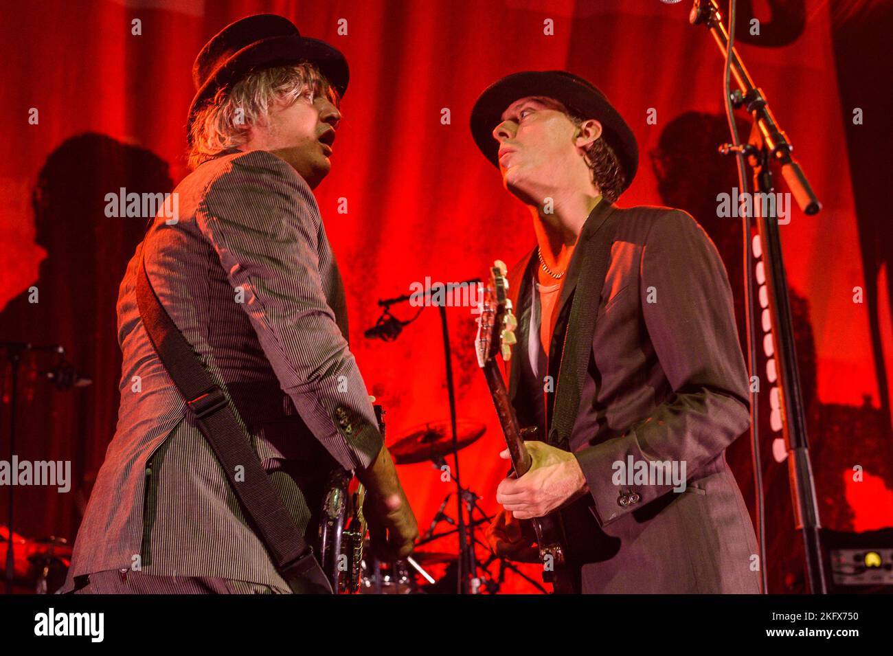 The British Rock Band The Libertines Performs Live In Brussels Le