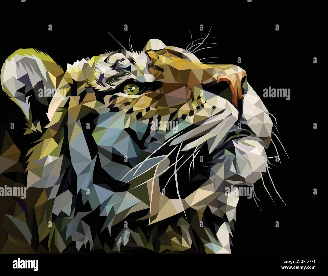 Low poly vector art of tiger illustration Stock Vector Image & Art - Alamy Low poly vector art of tiger illustration Stock Vector Image & Art - Alamy