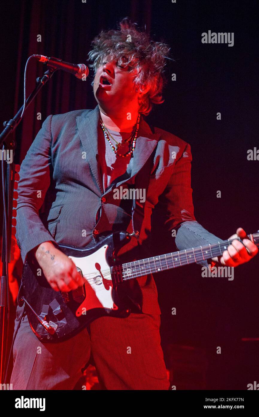 The British Rock Band The Libertines Performs Live In Brussels Le