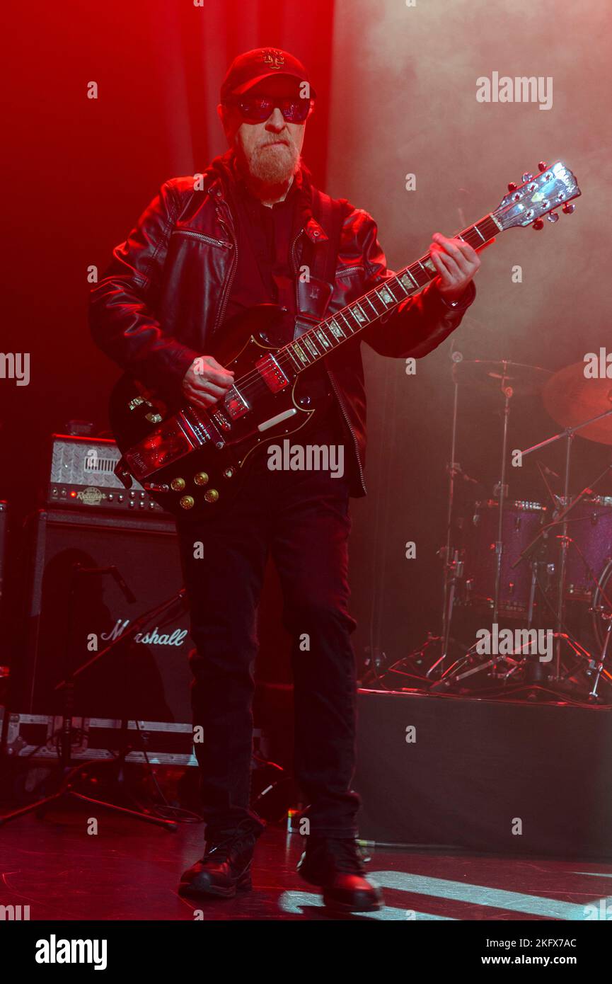 The American Rock Band Blue Oyster Cult Performs Live In Brussels Le
