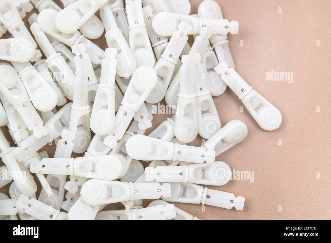 Generic lancets for diabetes testing Stock Photo - Alamy