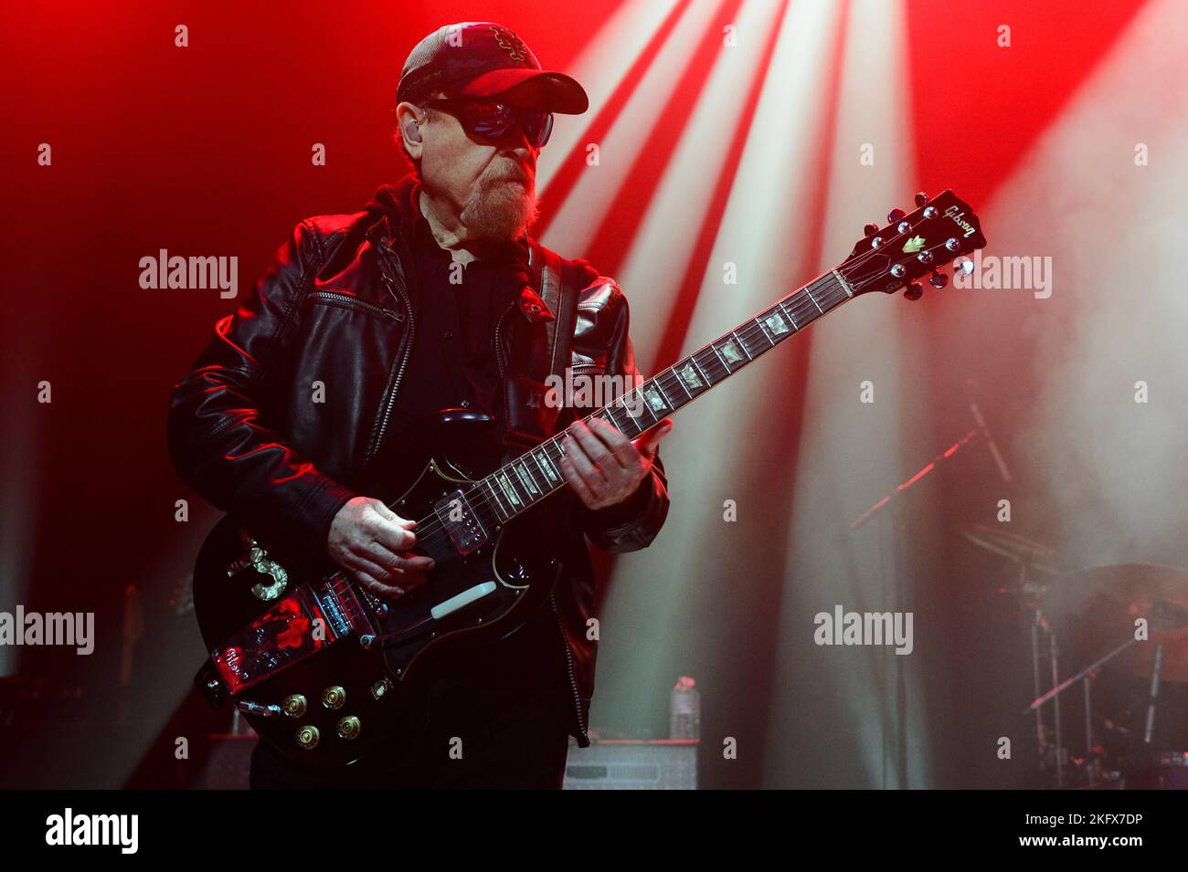 The American Rock Band Blue Oyster Cult Performs Live In Brussels Le