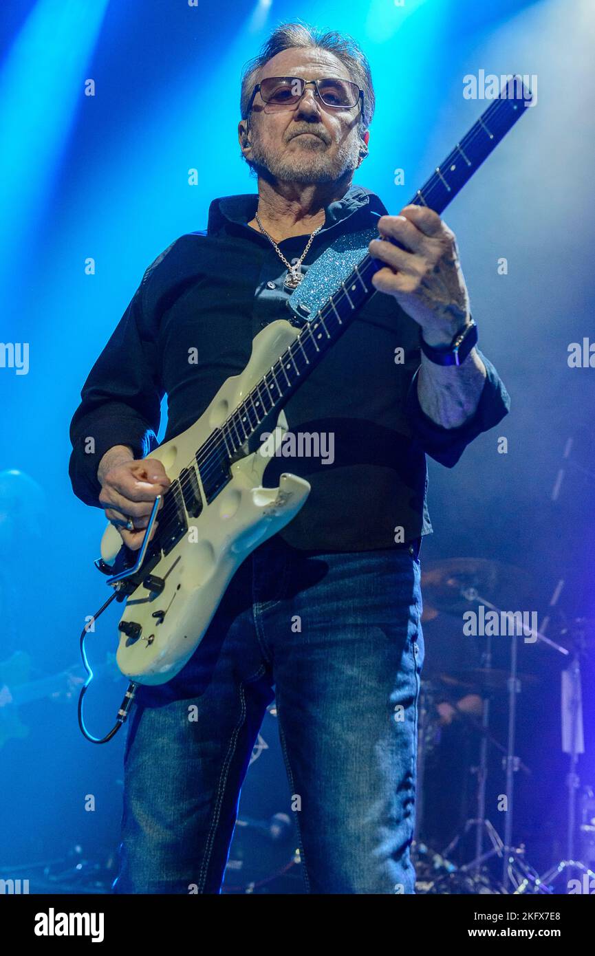 The American Rock Band Blue Oyster Cult Performs Live In Brussels Le