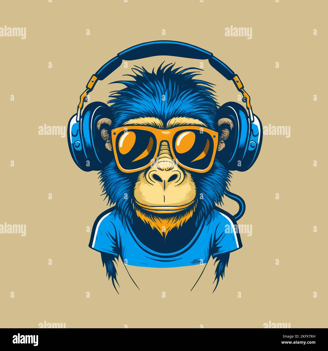 Geek monkey hi-res stock photography and images - Alamy