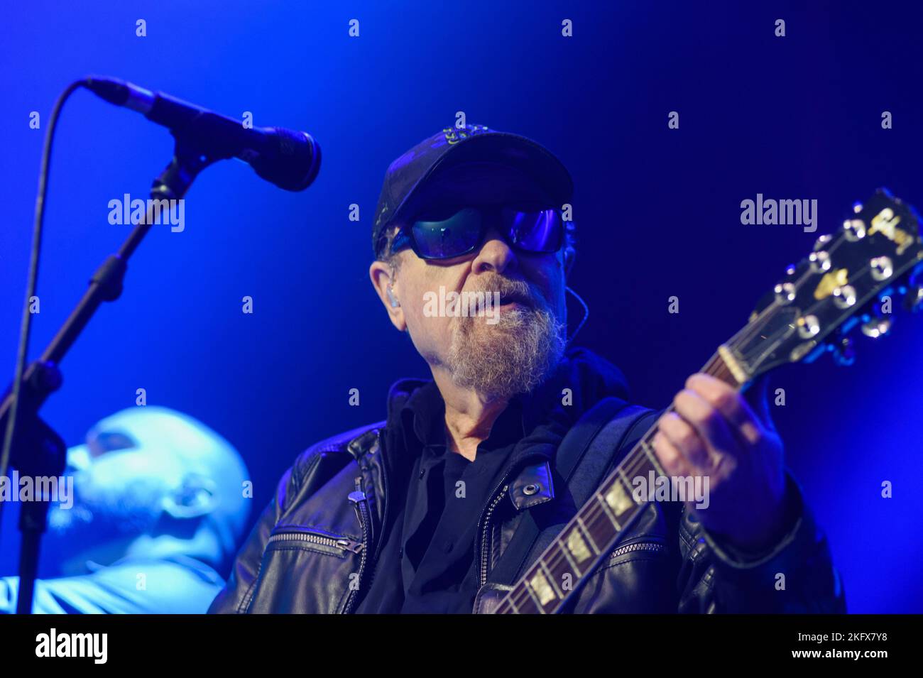 The American Rock Band Blue Oyster Cult Performs Live In Brussels Le