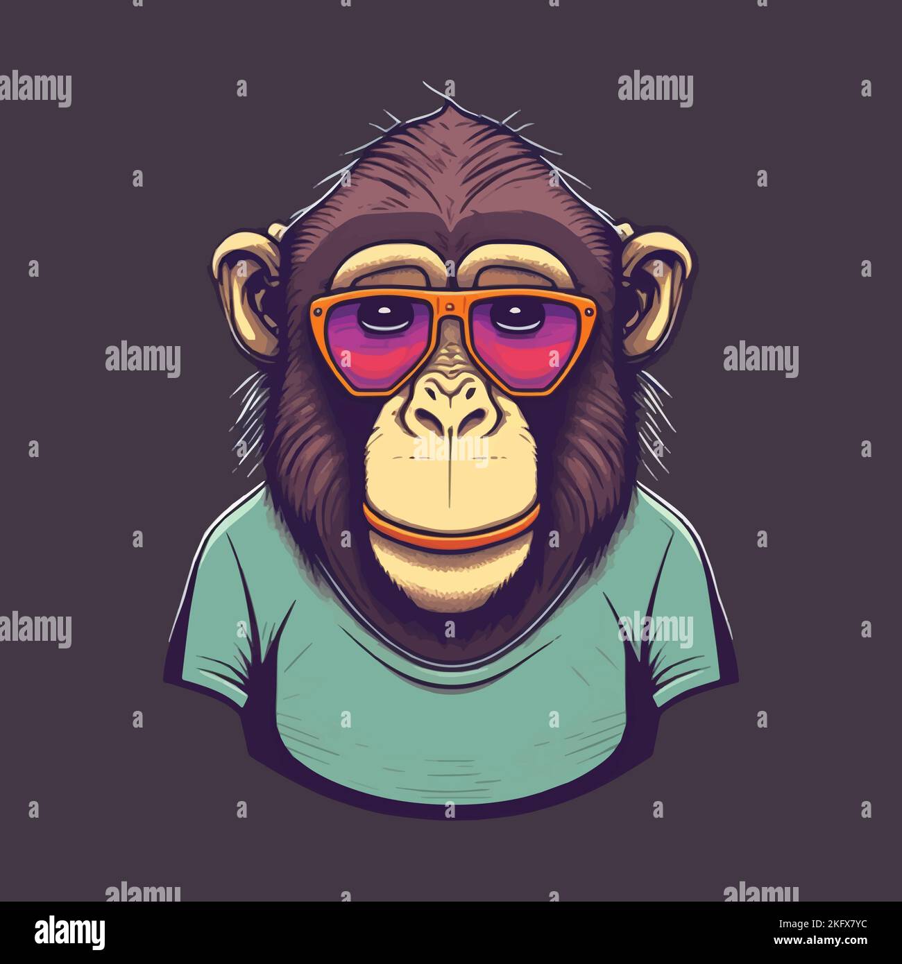 Geek monkey hi-res stock photography and images - Alamy