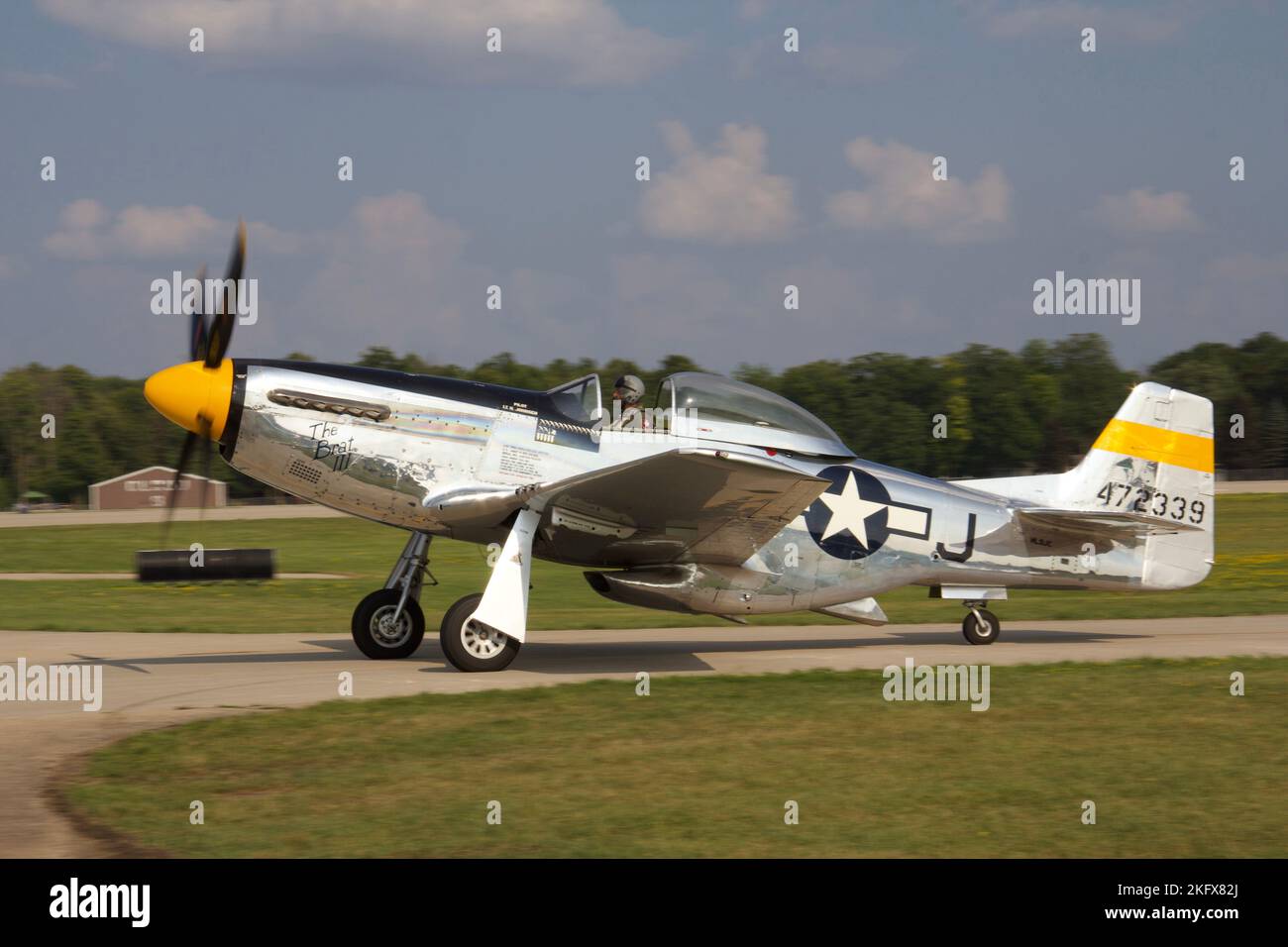 North American P51 Mustang Stock Photo - Alamy