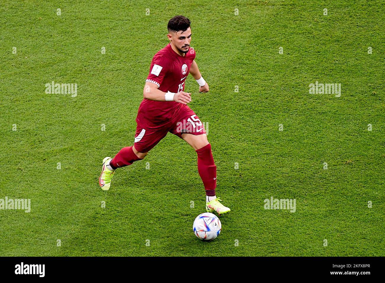 Al Khor, Qatar. 20th Nov, 2022. AL KHOR, QATAR - NOVEMBER 20: Bassam Al ...
