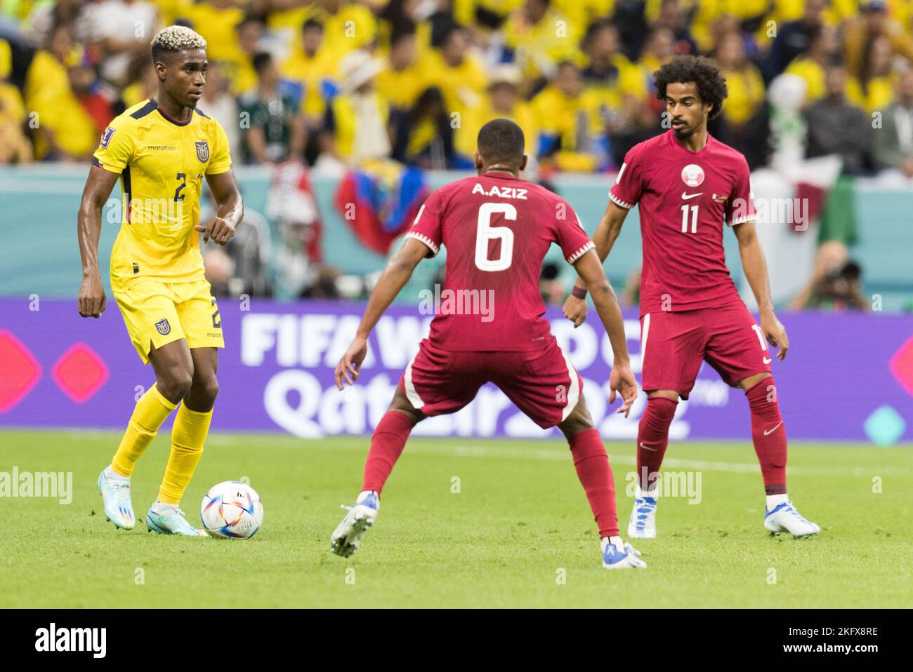 Qatar world cup akram afif hi-res stock photography and images - Alamy
