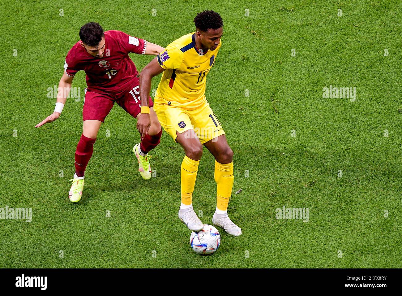 Al Khor, Qatar. 20th Nov, 2022. AL KHOR, QATAR - NOVEMBER 20: Bassam Al ...