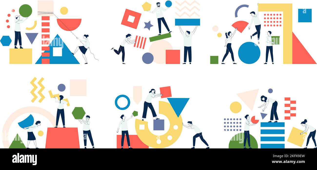 People analytics circle hi-res stock photography and images - Alamy