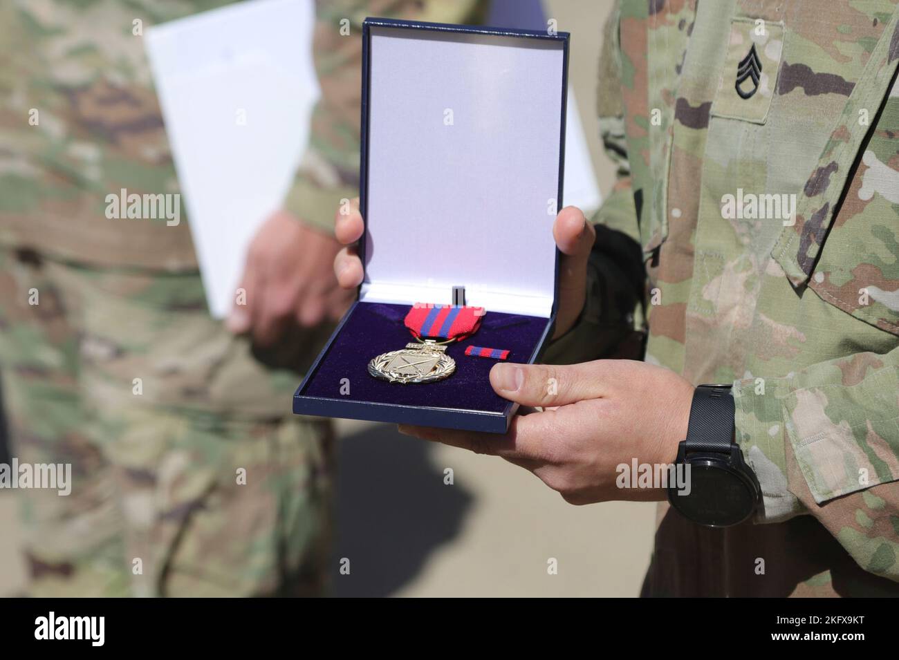 Photo of the Emblem of Honor of the Land Forces award. Chief of the ...