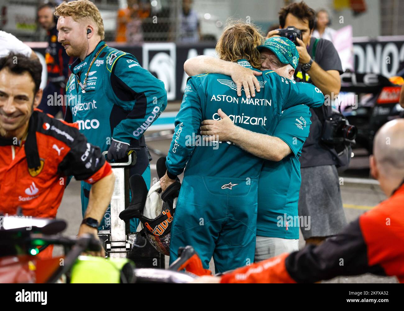 Abu Dhabi, United Arab Emirates. 20th Nov, 2022. #5 Sebastian Vettel ...