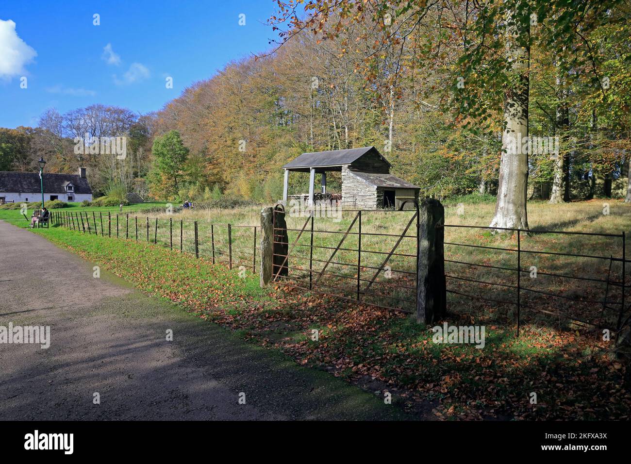 The Maentwrog Hayshed, St Fagans National Museum of Histor. Amgueddfa ...
