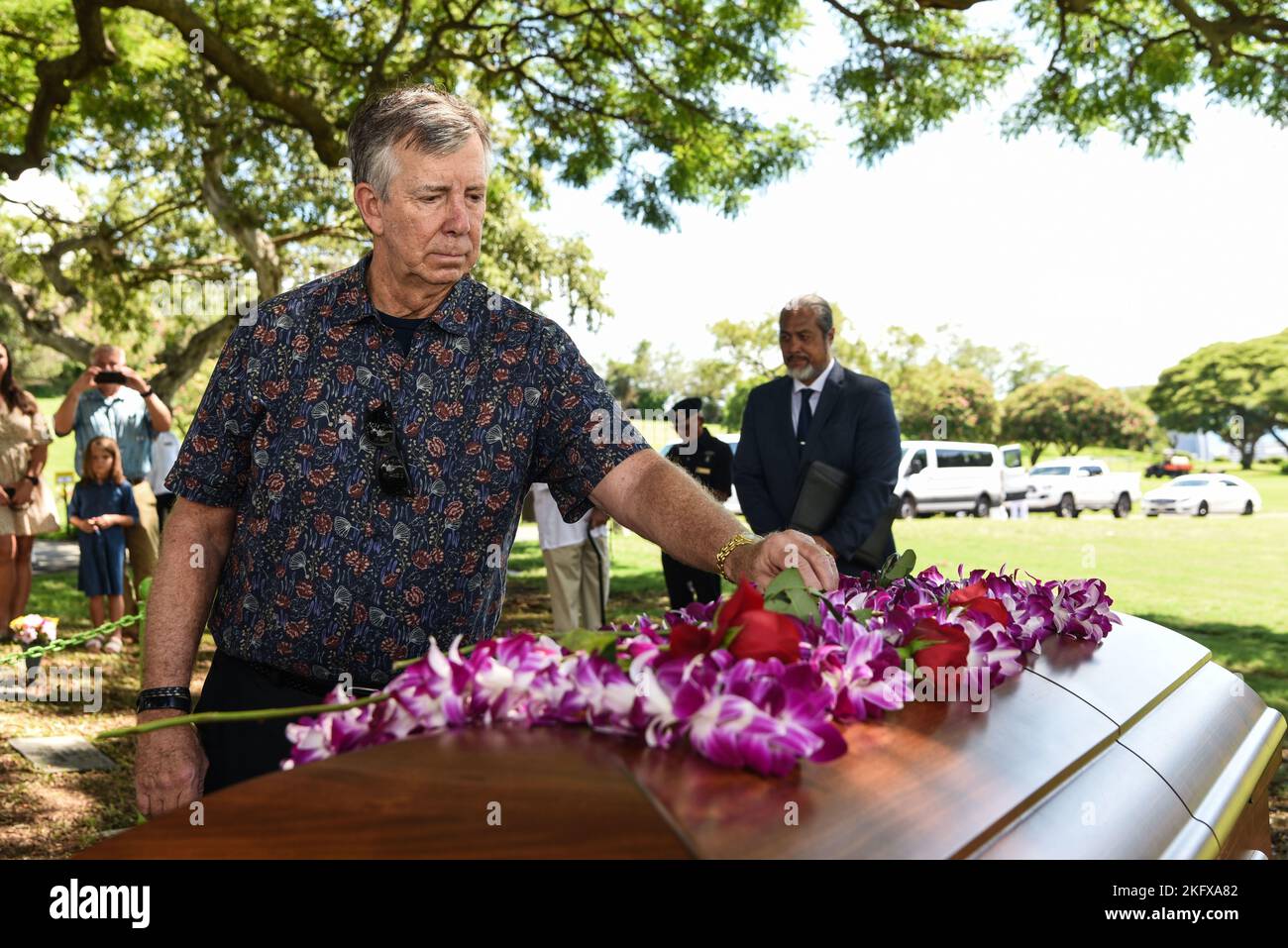 John Reddington, family member of U.S. Navy Shipfitter Third Class ...
